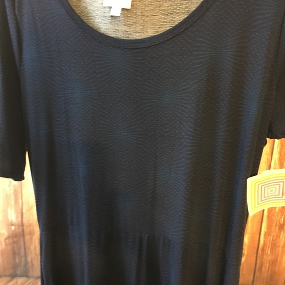 LuLaRoe | Dresses | Nwt Lularoe Ana Maxi Dress Blue Black | Poshmark